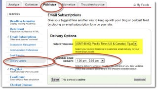 Optimizing Your Feedburner Email in 10 minutes - Cascade Valley Designs